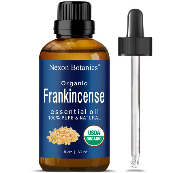 Organic Frankincense Oil - 100% Pure USDA Certified Organic
