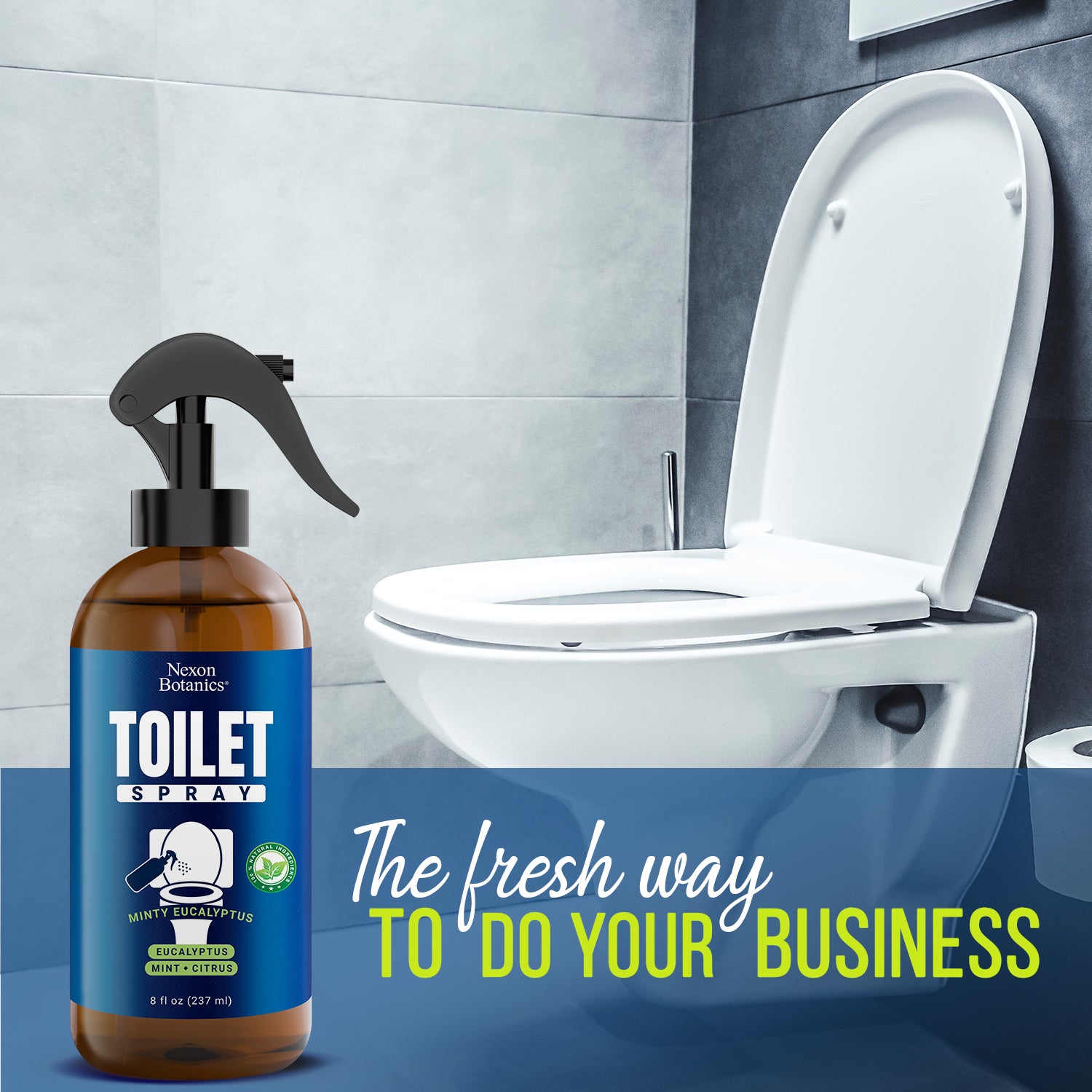 Minty Eucalyptus Toilet Spray 8 fl oz